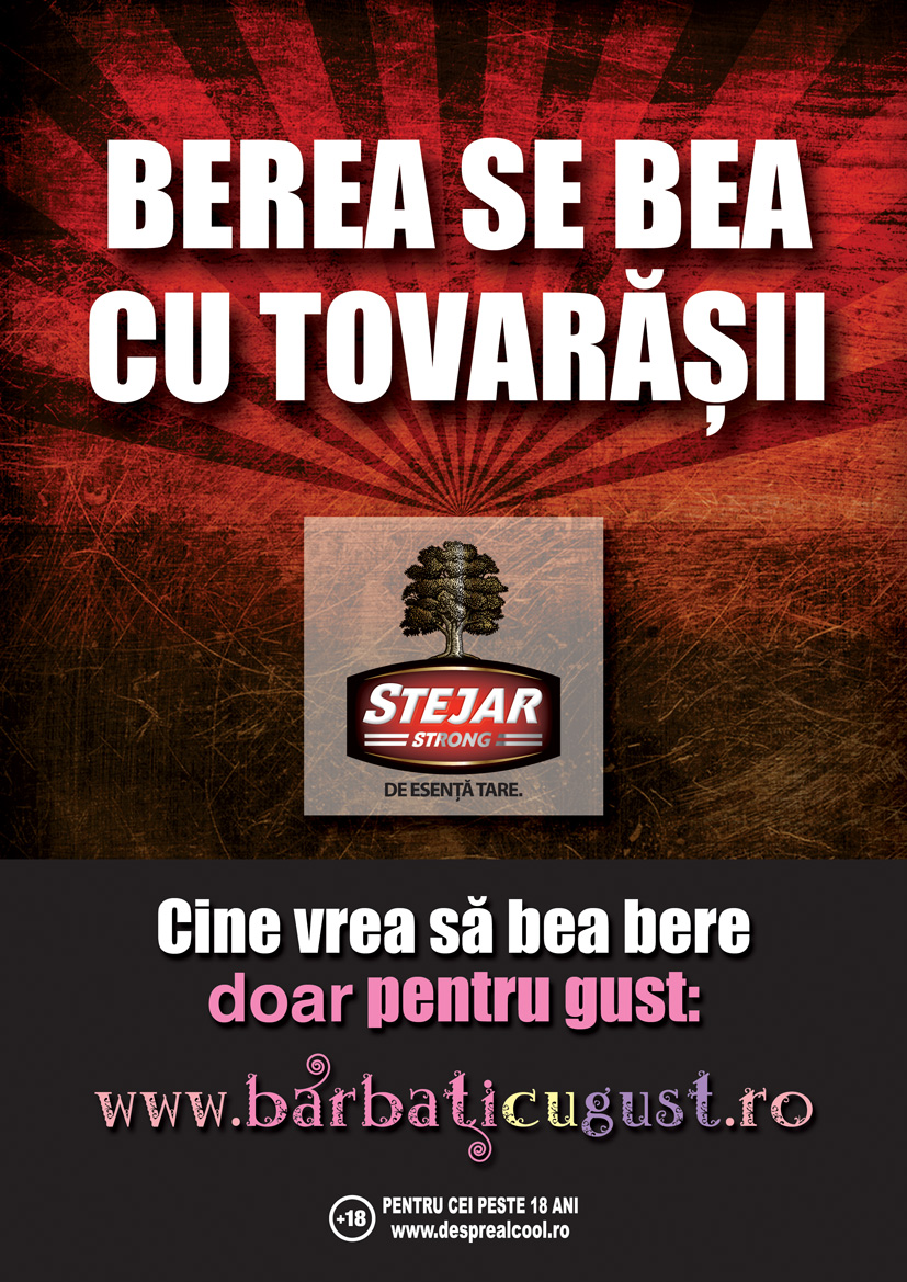 Tovarasi, Stejar cauta barbatul strong cu o campanie de 100.000 de euro ...