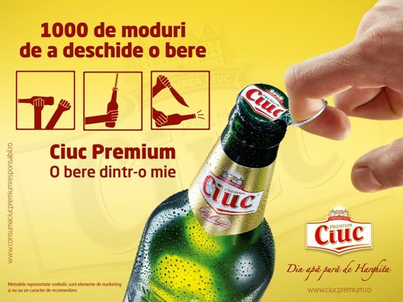 Ciuc Premium - 1000 de moduri de a deschide o bere - Print - Elevate ...